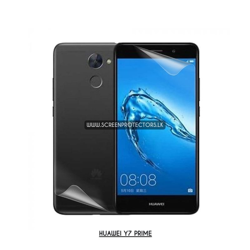 Huawei Y7 Prime Hydrogel Protectors | Screen Protector + Back Protector ...