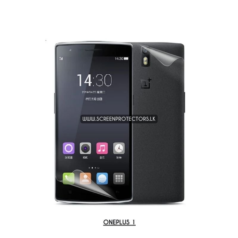 Oneplus 1 Hydrogel Protectors Screen Protector Back Protector 3718