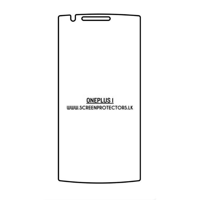 Oneplus 1 Hydrogel Protectors Screen Protector Back Protector 7752