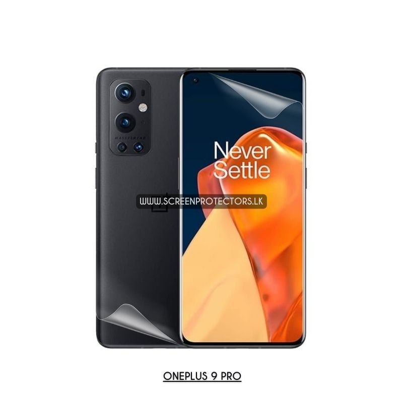 OnePlus 9 Pro Hydrogel Protectors | Screen Protector + Back Protector ...