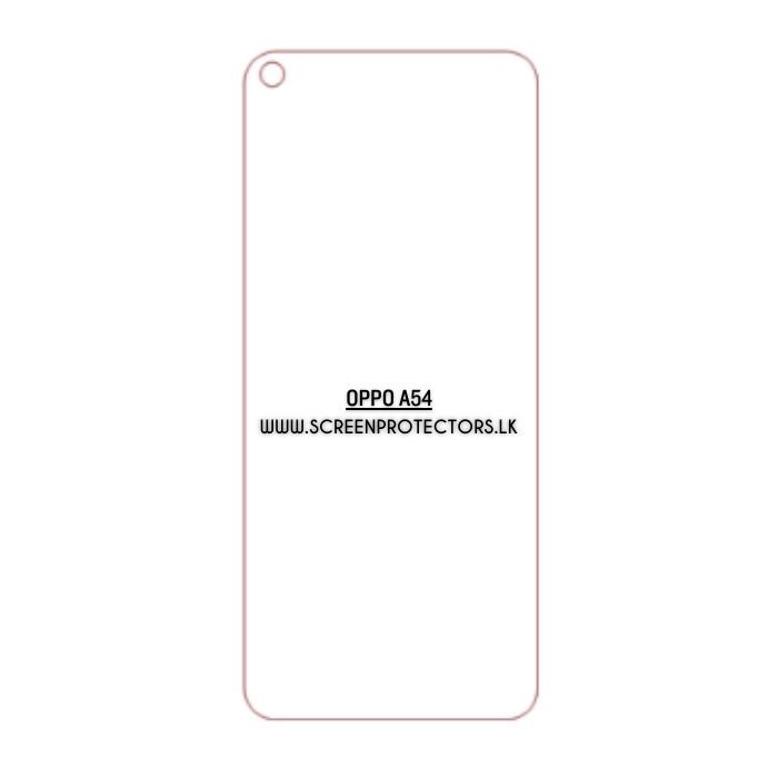 OPPO A54 Hydrogel Protectors | Screen Protector + Back Protector ...