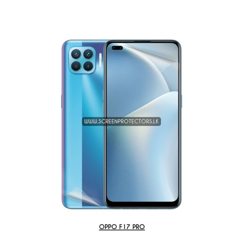 OPPO F17 Pro Hydrogel Protectors | Screen Protector + Back Protector ...