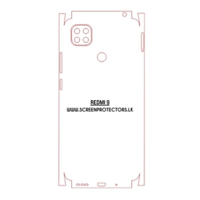 Redmi 9 Hydrogel Protectors | Screen Protector + Back Protector ...