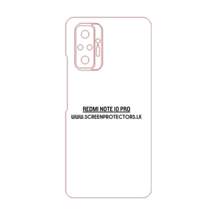 Redmi Note 10 Pro Hydrogel Protectors | Screen Protector + Back ...