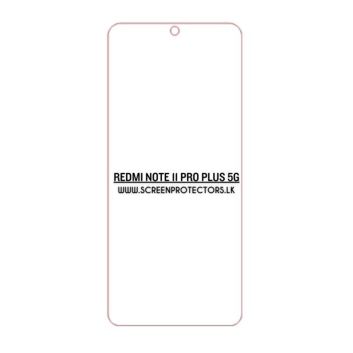 Redmi Note 11 Pro Plus 5G Hydrogel Protectors | Screen Protector + Back ...
