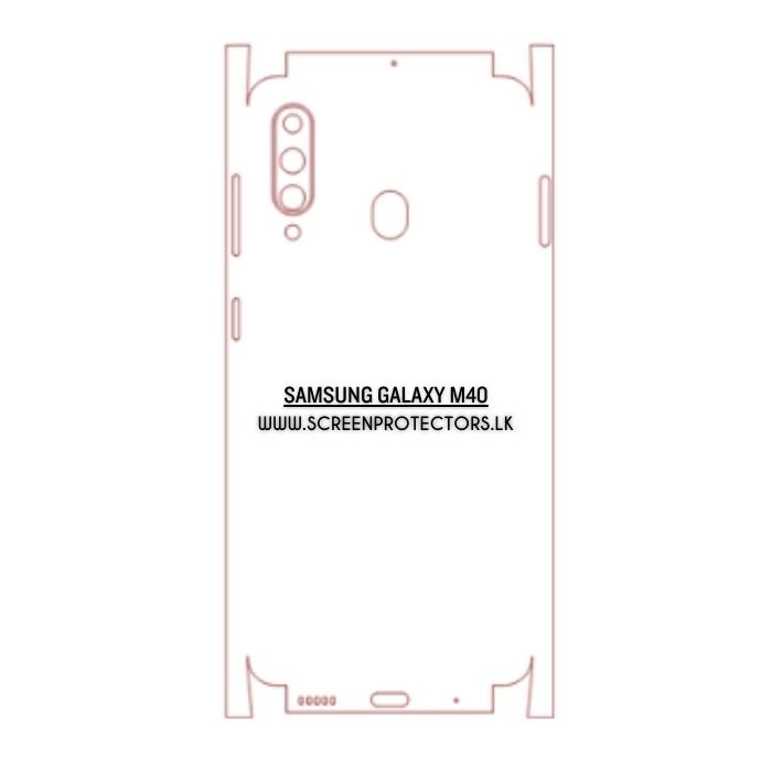 Samsung Galaxy M40 Hydrogel Protectors | Screen Protector + Back ...