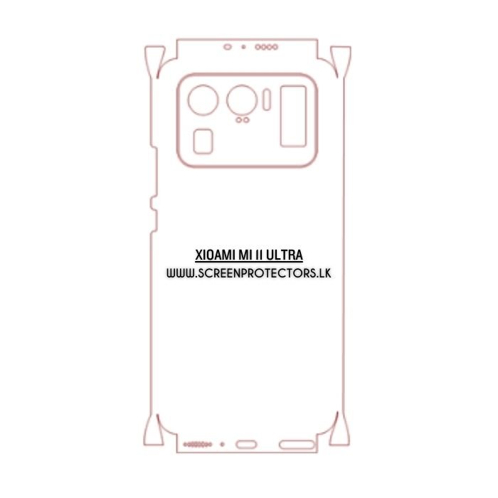 Xioami Mi 11 Ultra Hydrogel Protectors | Screen Protector + Back ...
