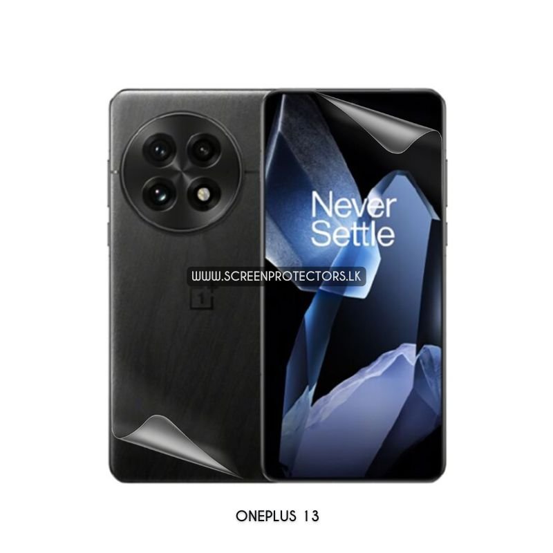 Oneplus 13 Hydrogel Protectors Screen Protector Back Protector 0182