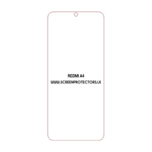 Redmi A4 Hydrogel Protectors | Screen Protector + Back Protector ...