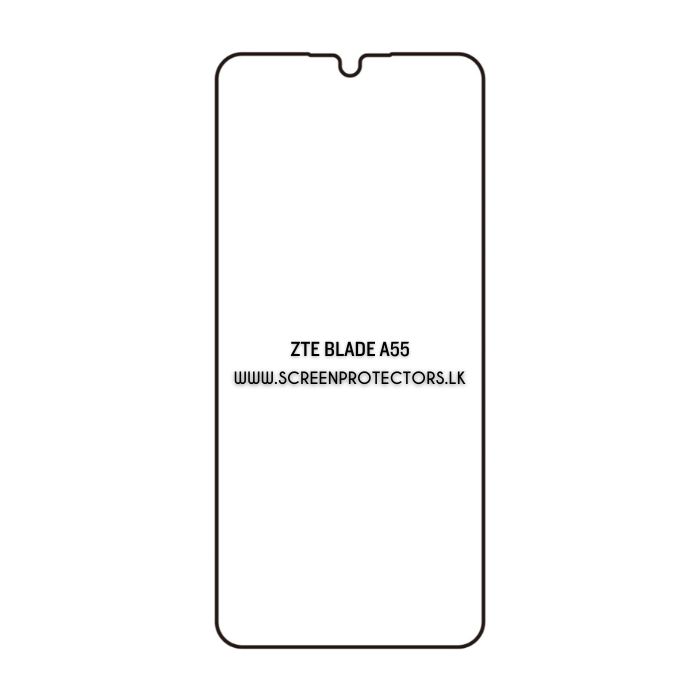 ZTE Blade A55 Hydrogel Protectors | Screen Protector + Back Protector ...