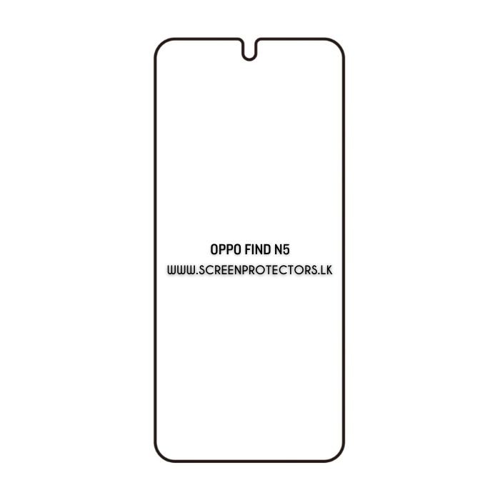 OPPO Find N5 Hydrogel Protectors | Screen Protector + Back Protector ...