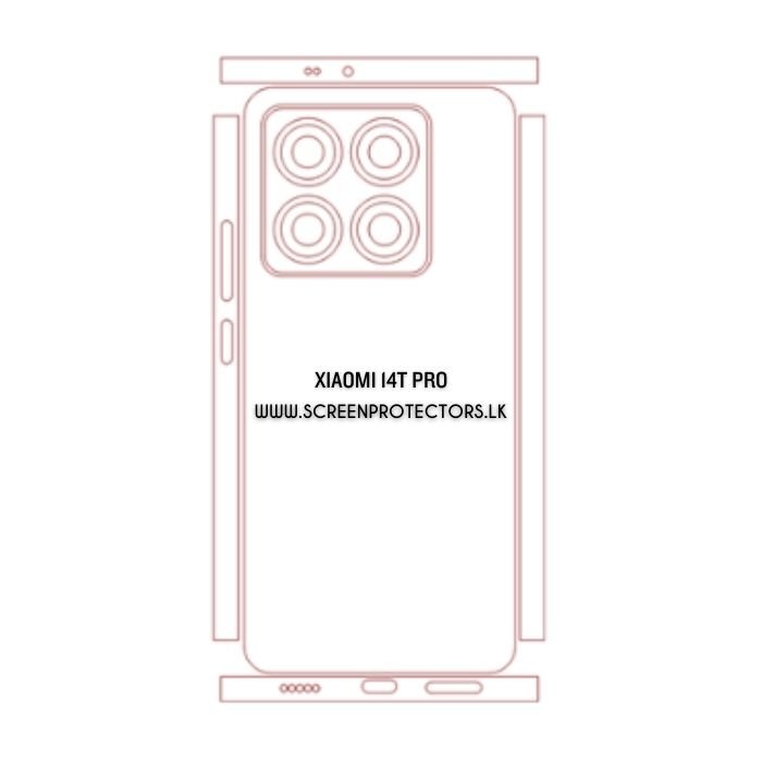 Xiaomi 14T Pro Hydrogel Protectors | Screen Protector + Back Protector ...