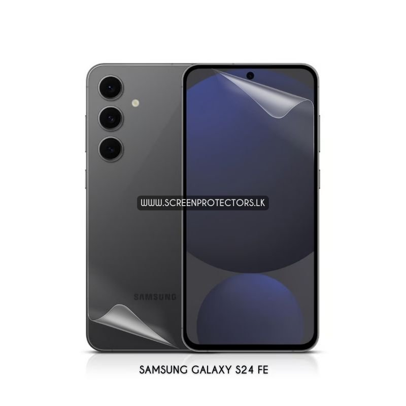Samsung Galaxy S24 FE Hydrogel Protectors | Screen Protector + Back ...