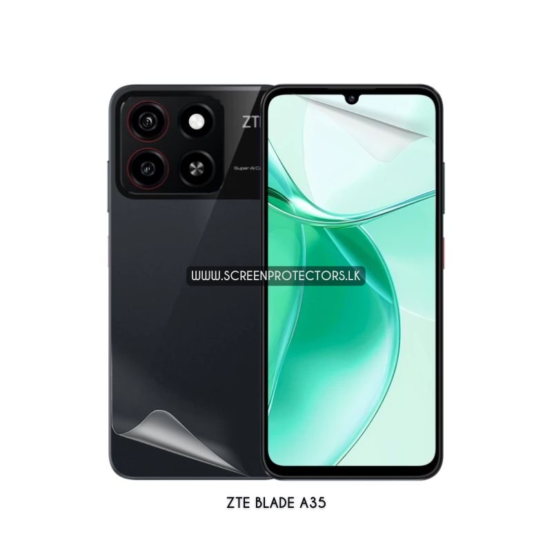 ZTE Blade A35 Hydrogel Protectors | Screen Protector + Back Protector ...