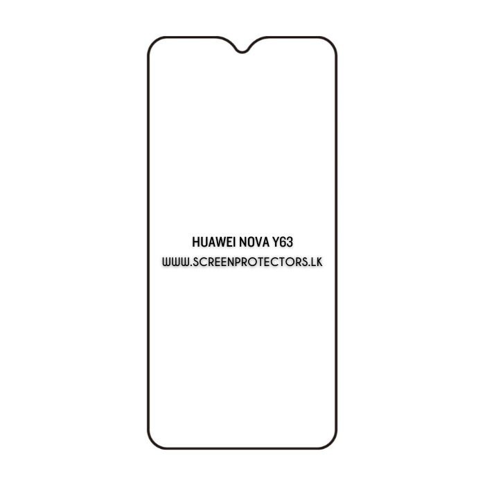 Huawei Nova Y63 Hydrogel Protectors | Screen Protector + Back Protector ...