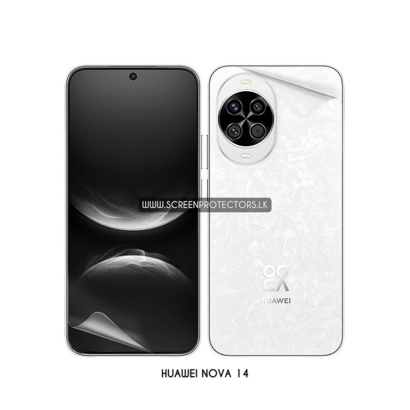 Huawei nova 14 Hydrogel Protectors | Screen Protector + Back Protector ...