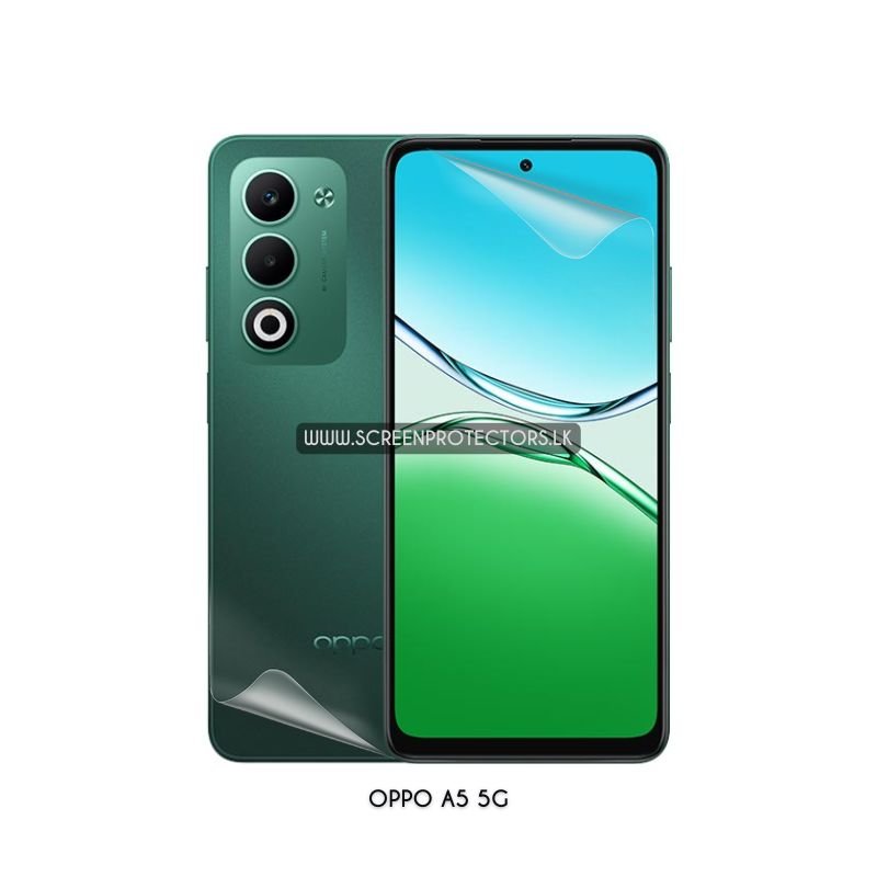 Oppo A5 5g Hydrogel Protectors Screen Protector Back Protector 4444