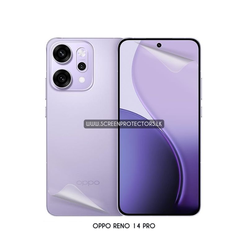 OPPO Reno 14 Pro Hydrogel Protectors | Screen Protector + Back ...