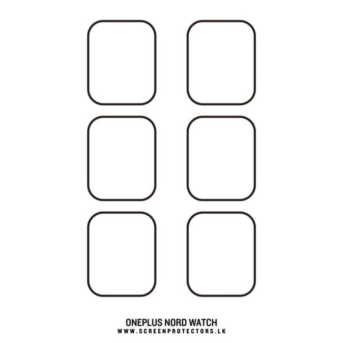 OnePlus Nord Watch Hydrogel Screen Protectors – screenProtectors.lk