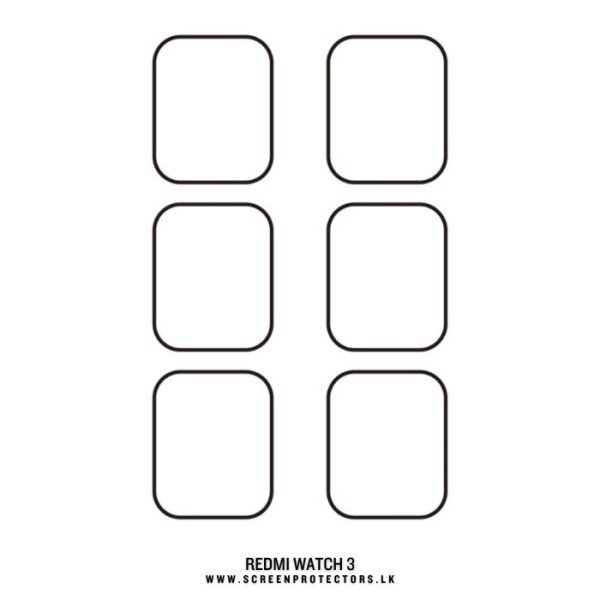Redmi Watch 3 Hydrogel Screen Protectors – screenProtectors.lk