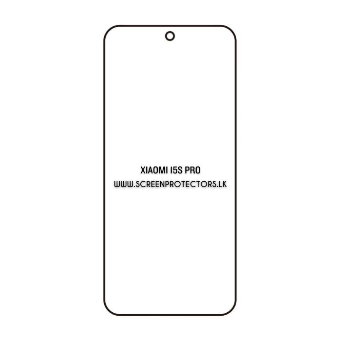 Xiaomi 15S Pro Hydrogel Protectors | Screen Protector + Back Protector ...