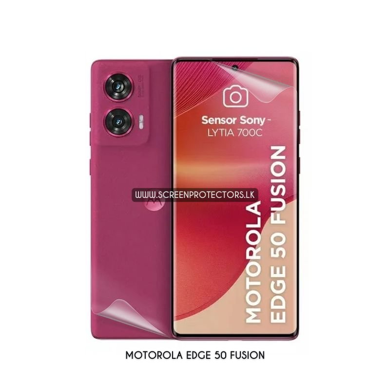 Motorola Edge 50 Fusion Hydrogel Protectors | Screen Protector + Back ...