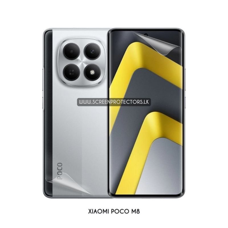 Xiaomi Poco M8 Hydrogel Protection | Screen Protector + Back Protector ...