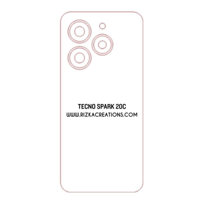 Tecno Spark 20c Hydrogel Protection | Screen Protector + Back Protector ...